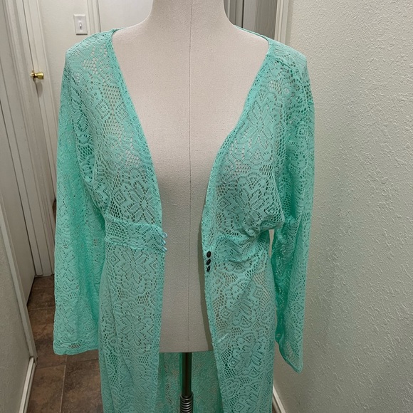 Impulsive | Tops | Plus Size Lace Duster New With No Tags Size 3x ...